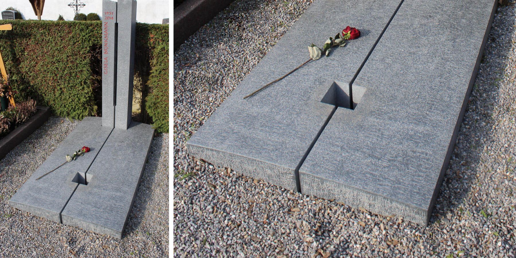 Handwerklich gefertigte Grabmal u. Grabsteine Augsburg